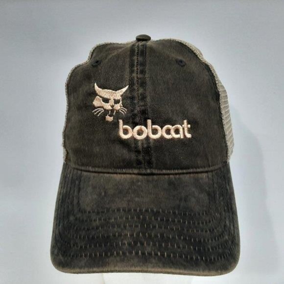 Handmade | Accessories | Retro Usa Bobcat Skid Steer Relaxed Soft Mesh Snapback Cap Hat ...